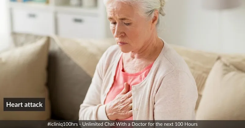 Is there a risk of developing heart attack at the age of 32?